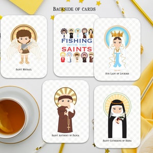 Saint Game Bundle With Fishing With the Saints Game Set & Saint Memory ...