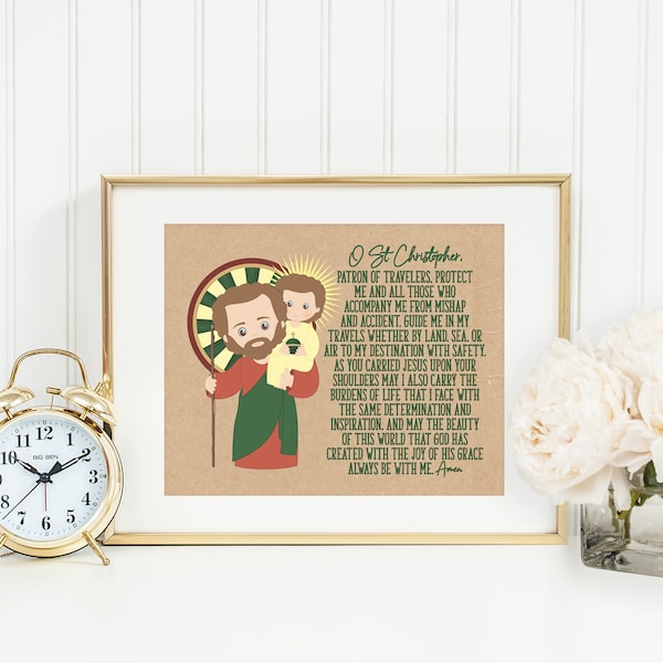 St Christopher - Etsy
