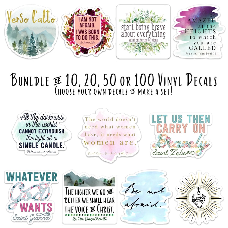 Catholic Decal - Etsy
