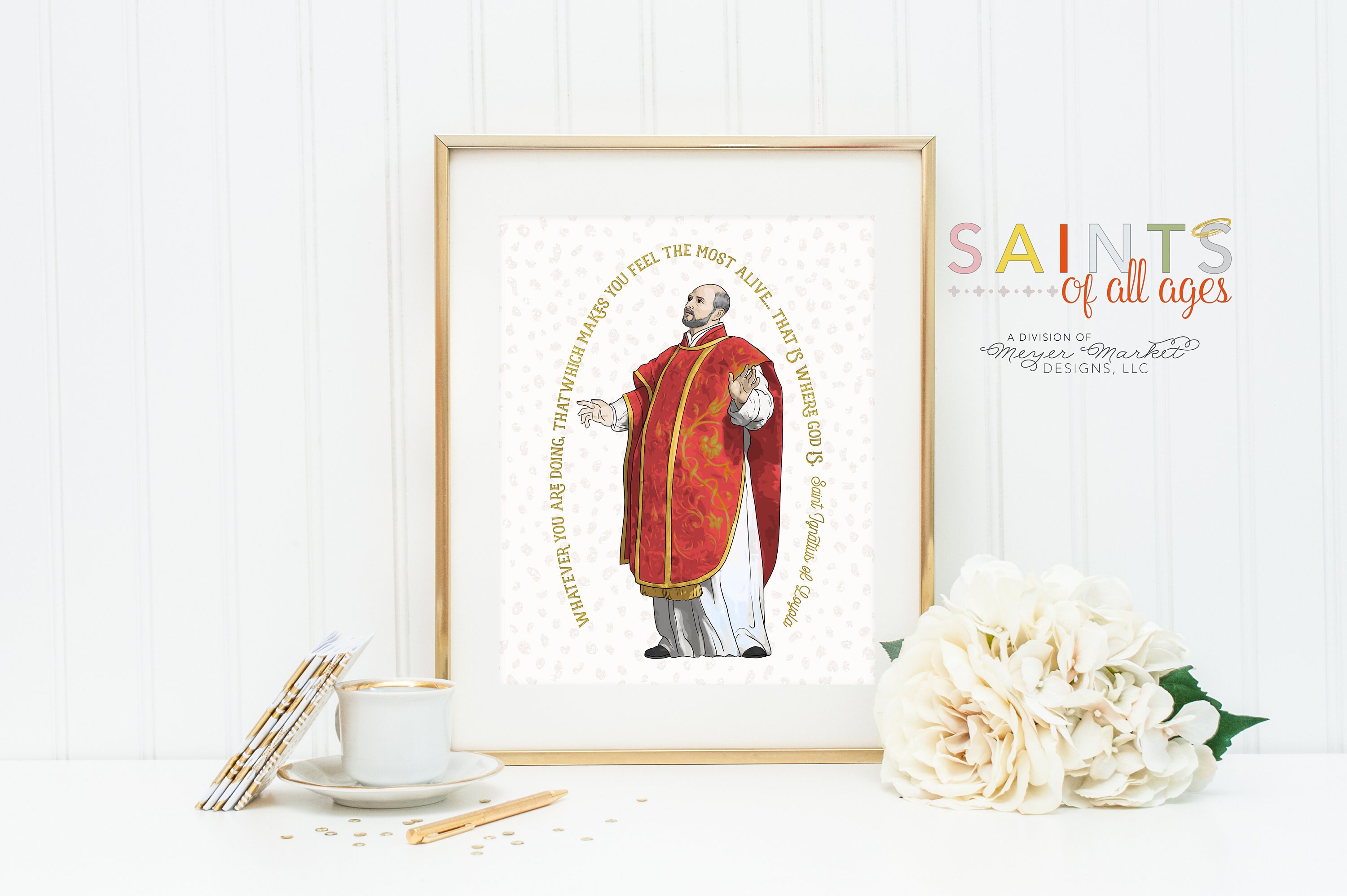 Saint Ignatius Of Loyola Catholic Poster Print Catholic Wall Art saint-ignatius-of-loyola-catholic-poster-print-catholic-wall-art