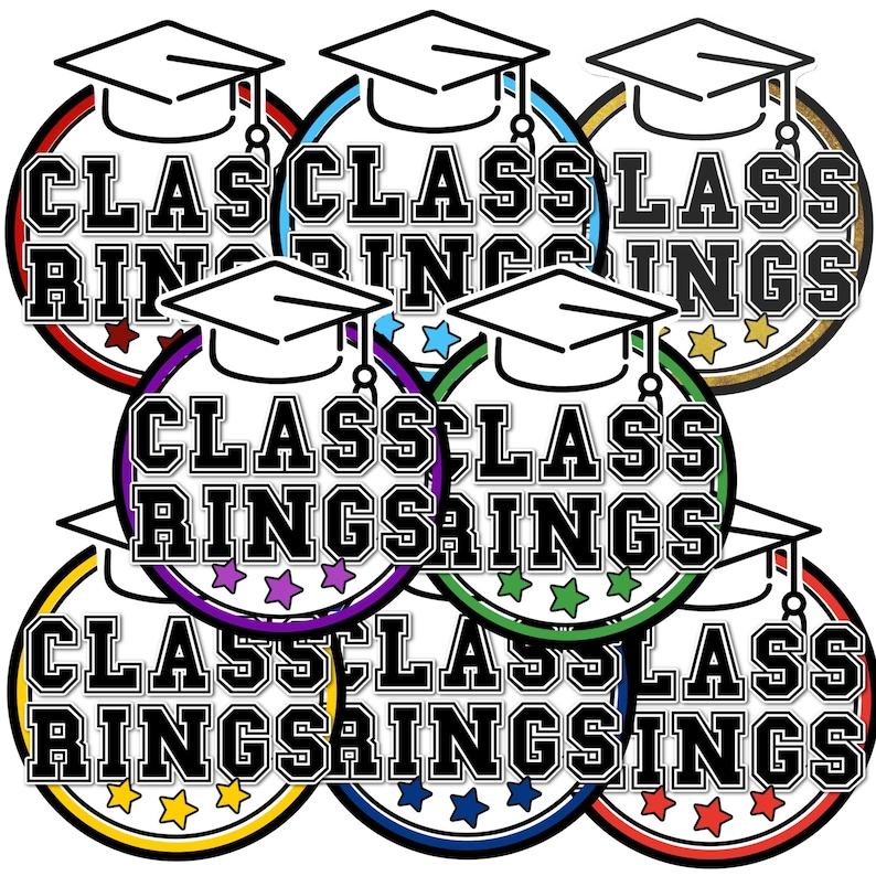 CLASS RING Tags - Etsy