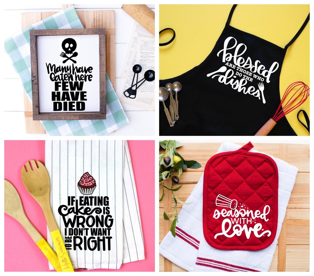 Kitchen/bakery Cut File Bundle - Etsy