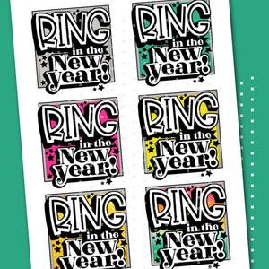 Ring in the New Year Printable - Etsy