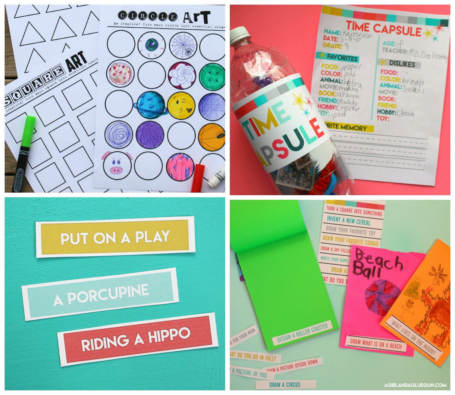 Kids Activity Printable Pack - Etsy