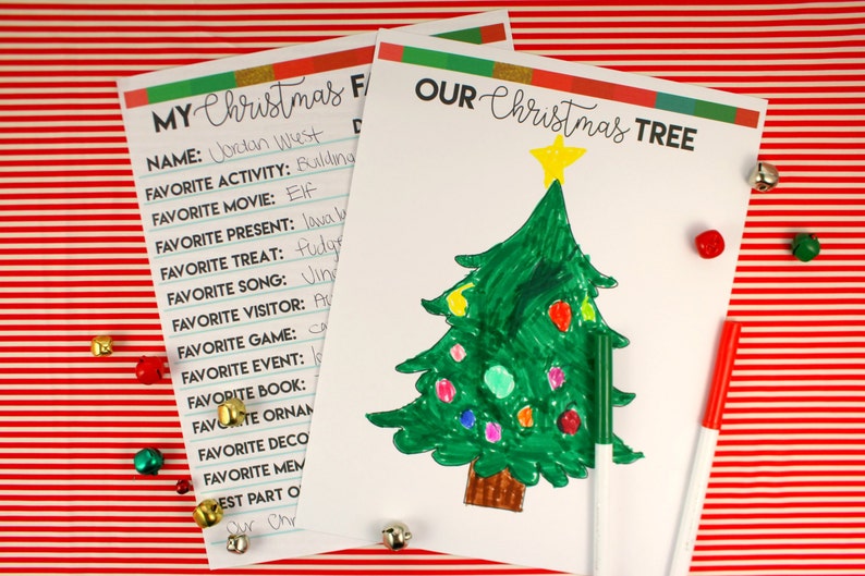 Christmas Memories Printable - Etsy