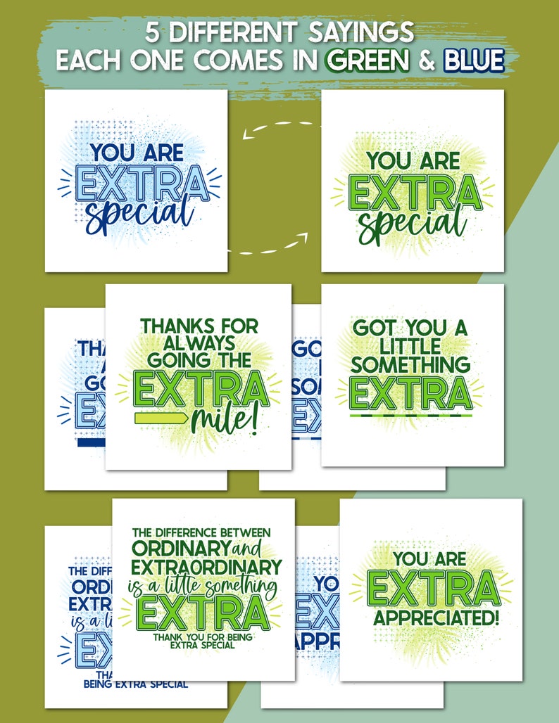 Extra Gum Gift Tag - Etsy