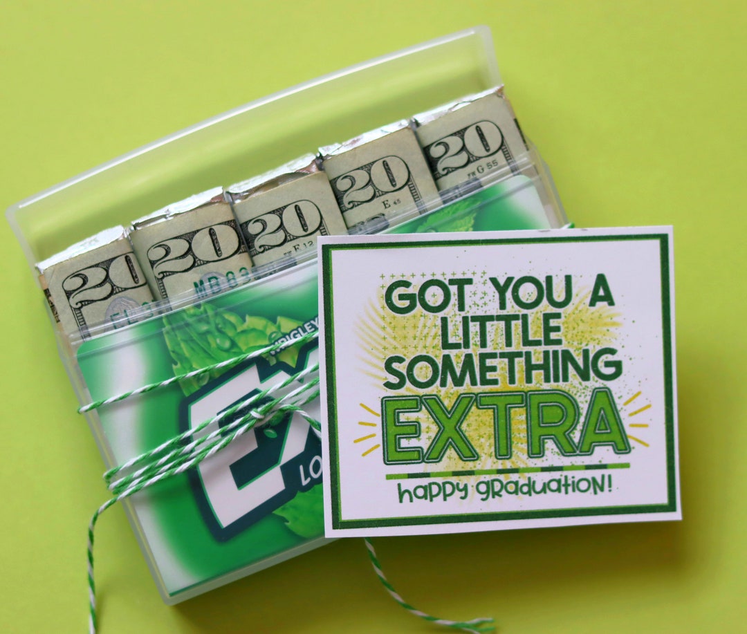 Extra Gum Gift Tag - Etsy