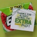 Extra Gum Gift Tag - Etsy