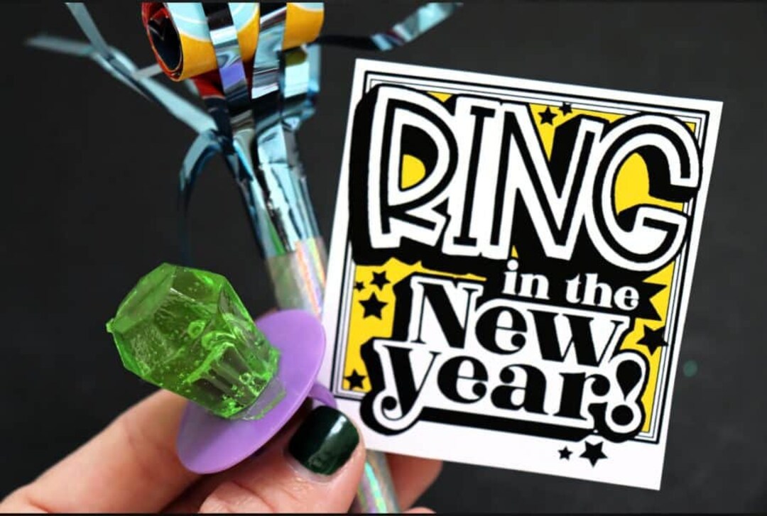 Ring in the New Year Printable - Etsy