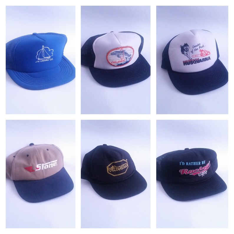 Vintage Caps Trucker Hats Rare Unique Gifts Souvenir USA - Etsy