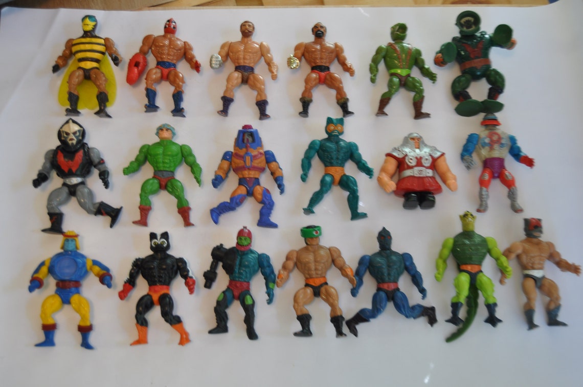 Vintage Action Figure He-man Motu 1980s 1990s Masters Universe Movies ...