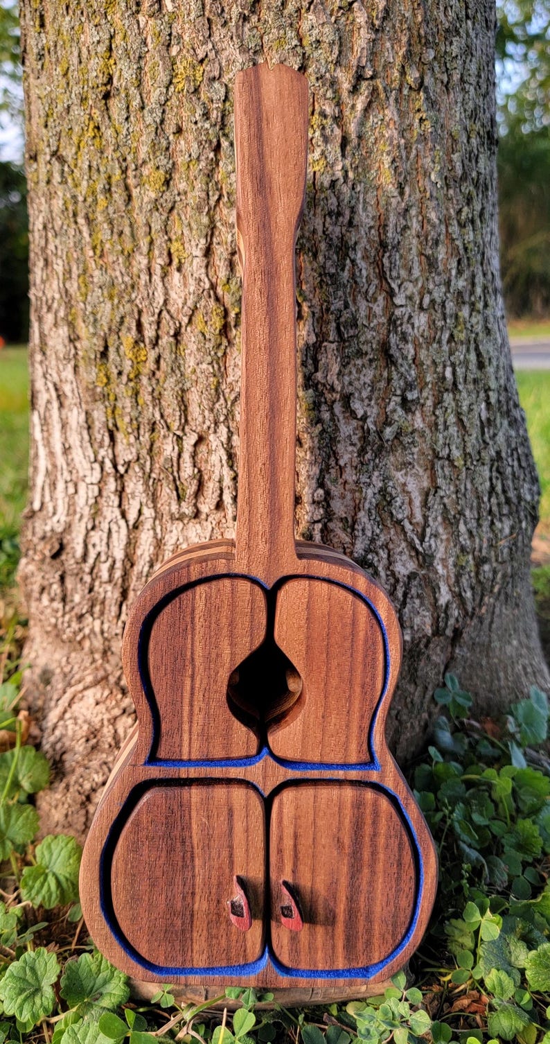 Classical Guitar Bandsaw Box - Etsy