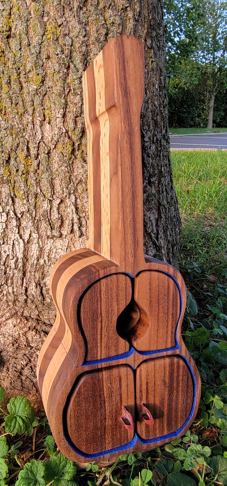 Classical Guitar Bandsaw Box - Etsy