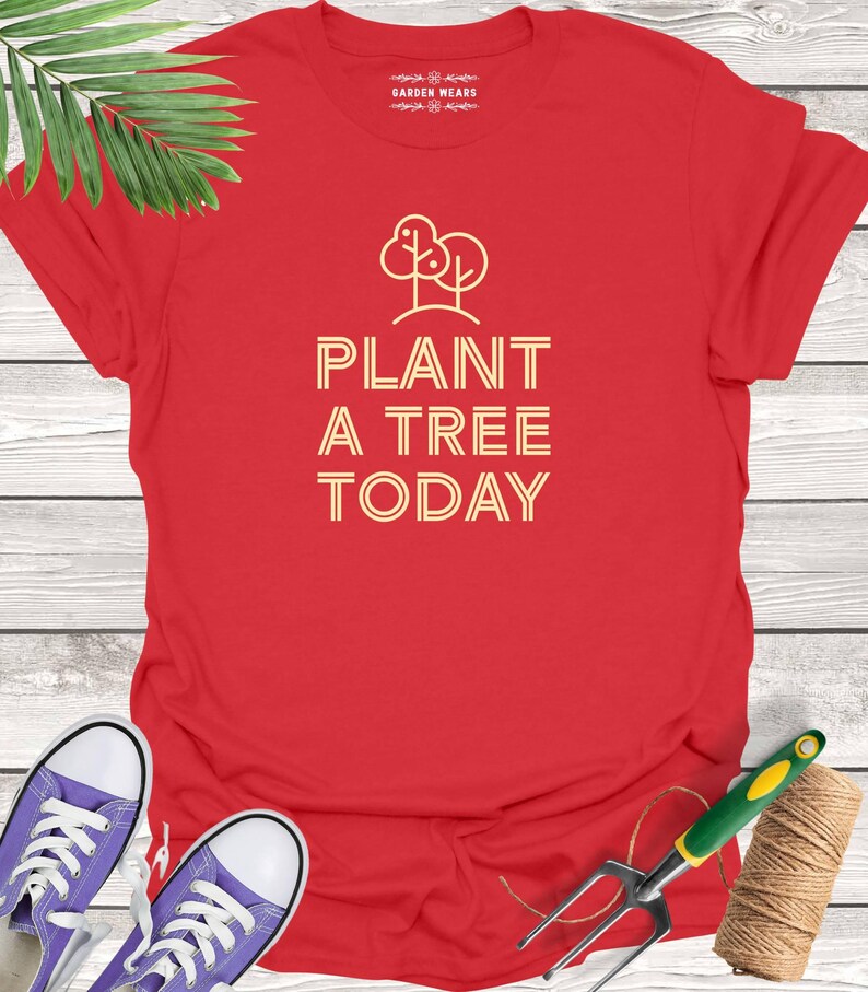 Plant a Tree Graphic Tee: Eco-friendly Cotton Unisex Shirt - Etsy