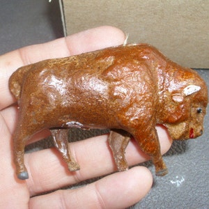New 3D Dresden Paper Christmas Ornament Bison Buffalo Decoration - Etsy