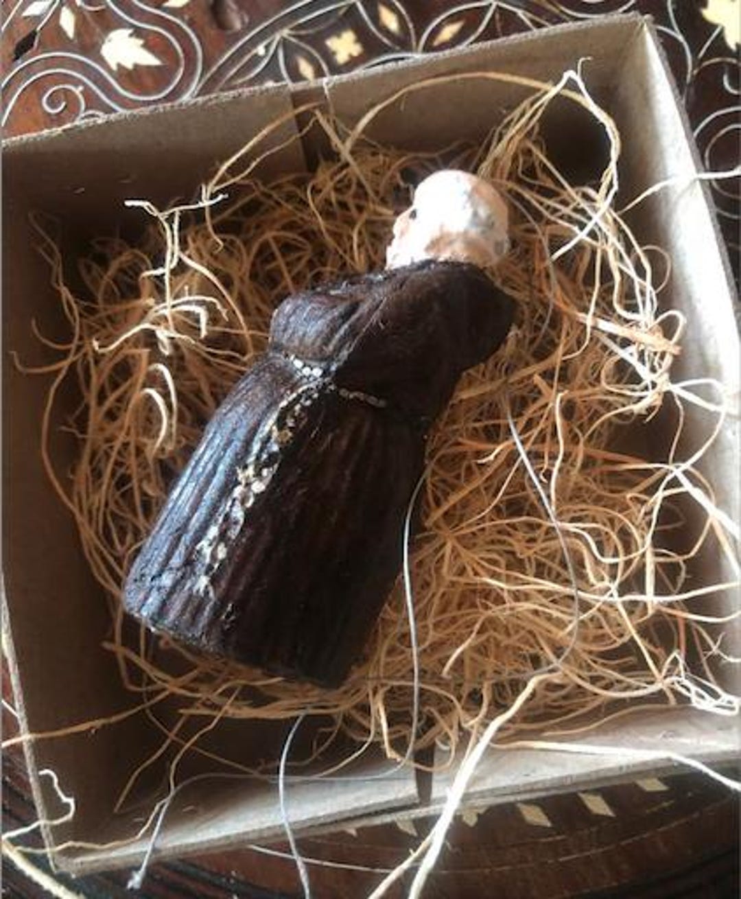 New 3D Dresden Paper Monk Christmas Ornament W Cloak Cincture - Etsy