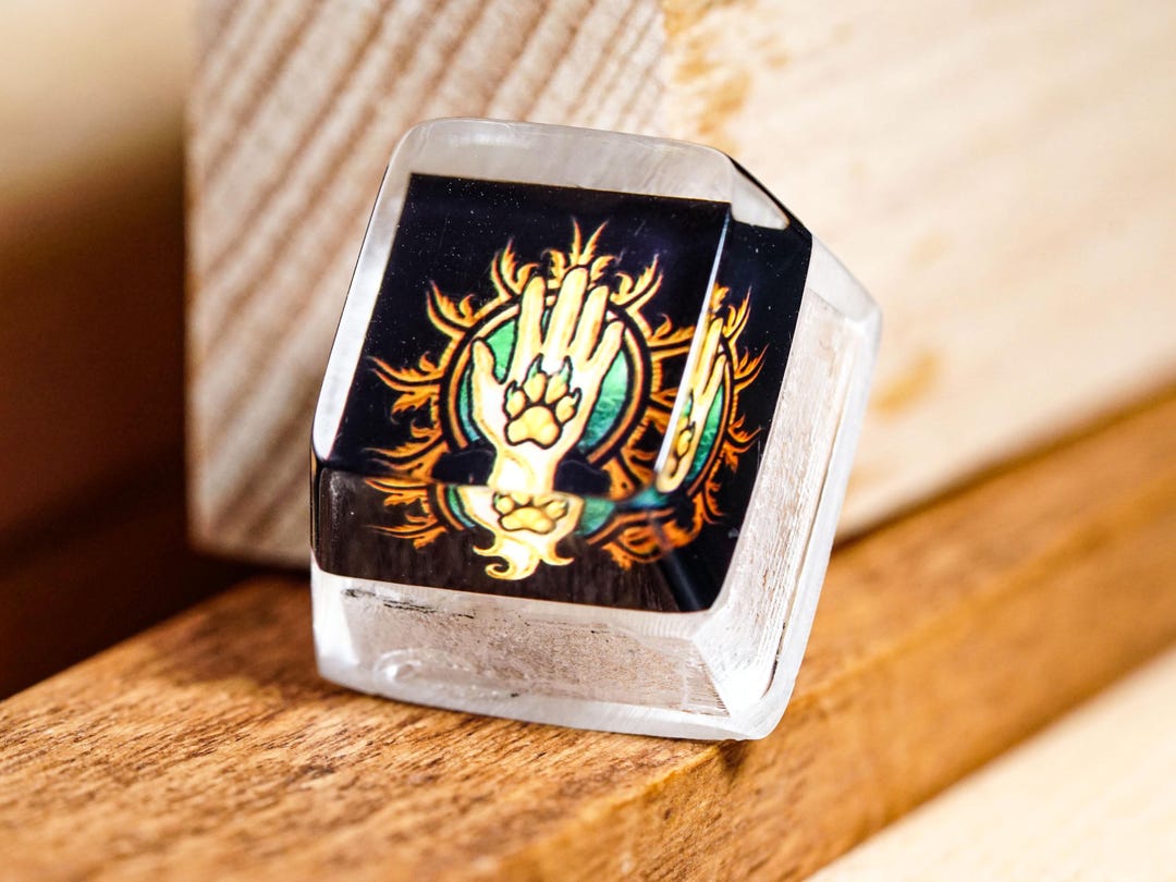 Custom Ranger Baldur’s Gate Spells Keycap, 11 Backlit Keycaps for ...