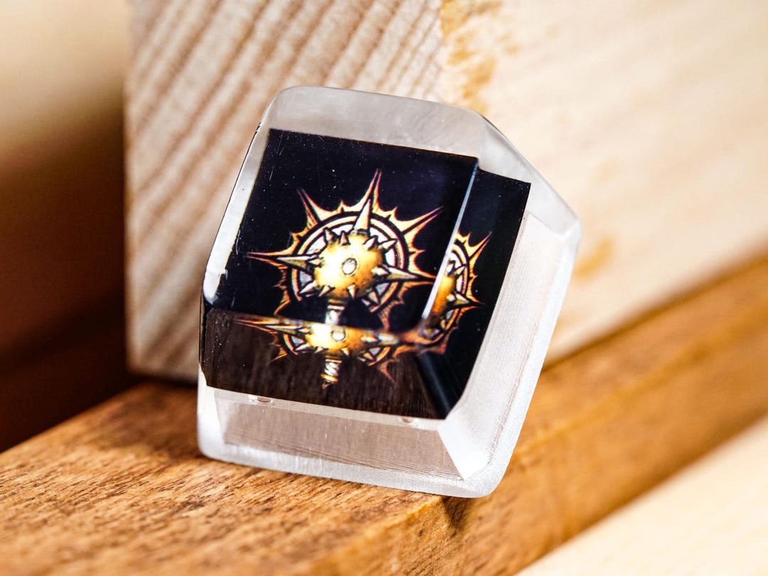 Custom Cleric Baldur’s Gate Spells Keycap, 11 Backlit Keycaps for ...