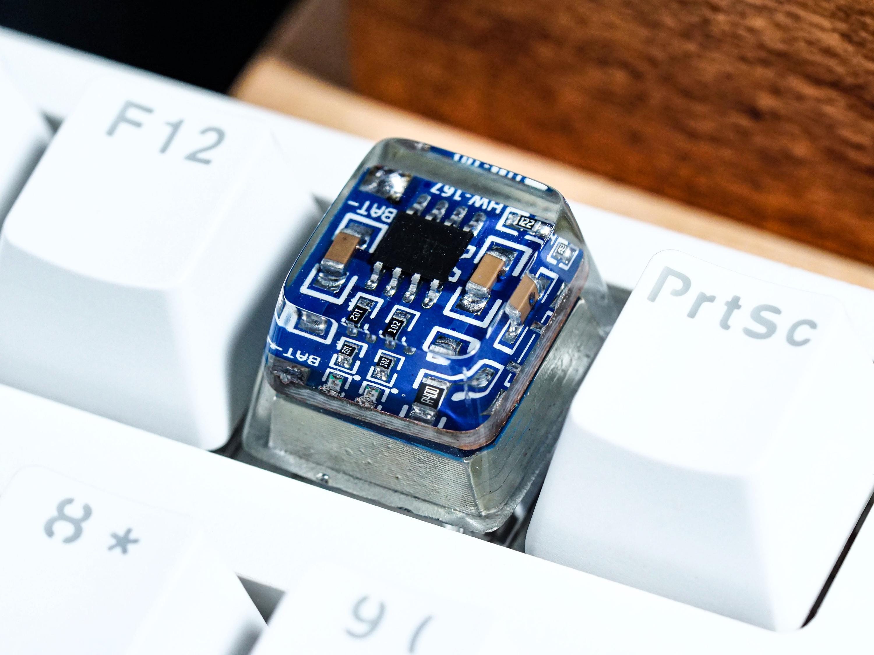 Eco-friendly Artisan Keycap Combo, Recycled Circuit Board Resin for MX ...