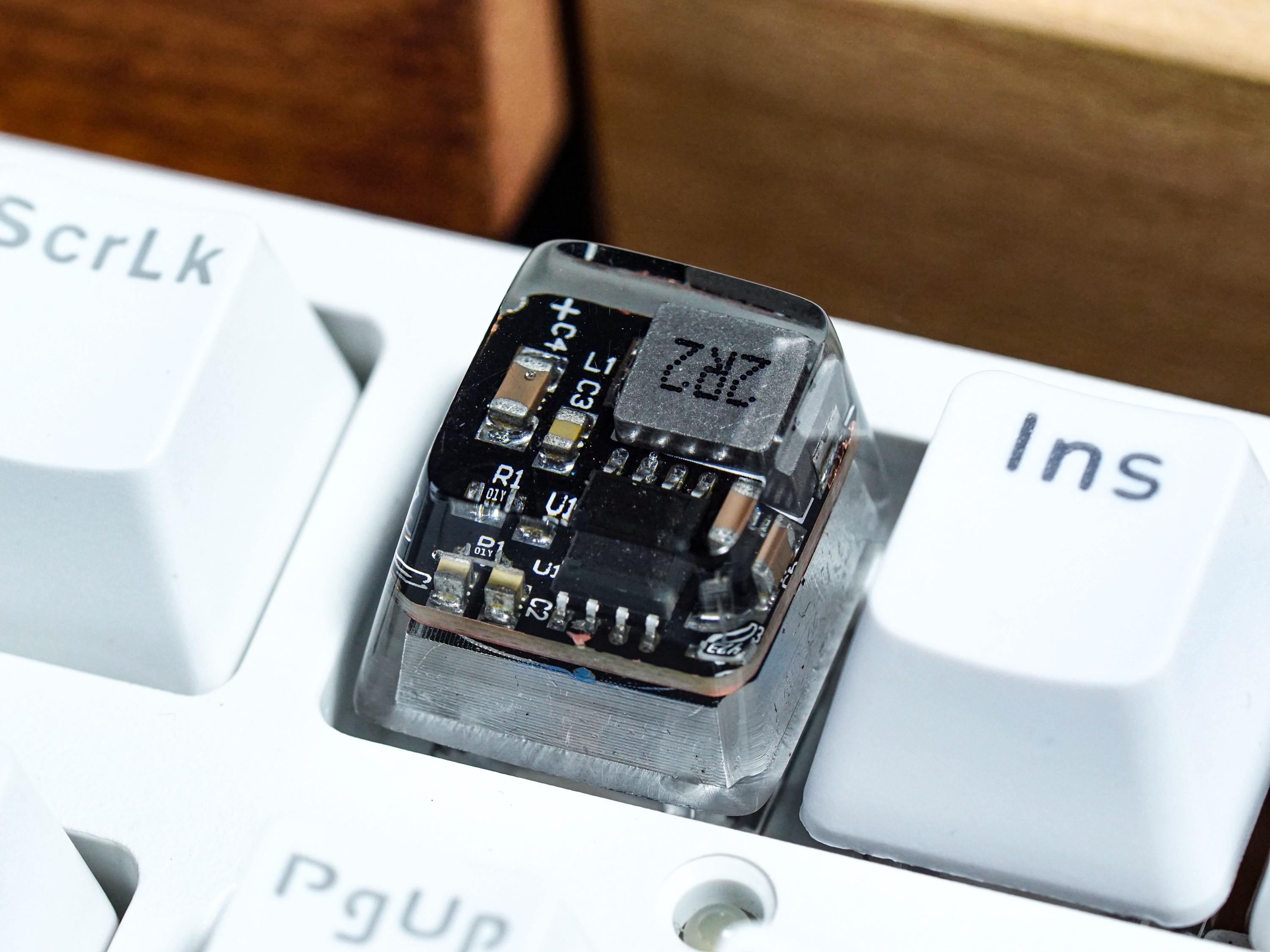 Eco-friendly Artisan Keycap Combo, Recycled Circuit Board Resin for MX ...