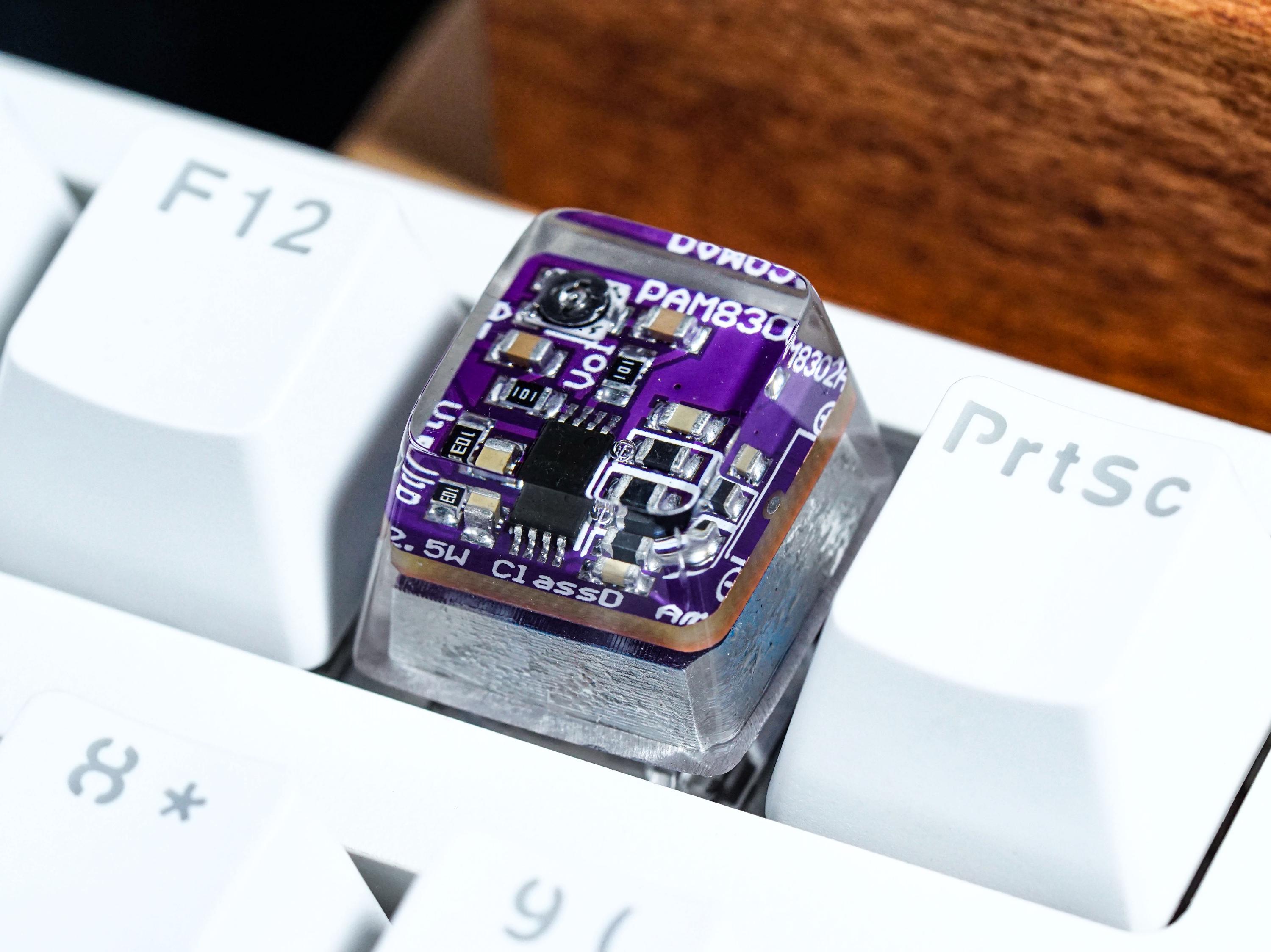 Eco-friendly Artisan Keycap Combo, Recycled Circuit Board Resin for MX ...