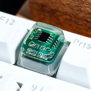 Eco-friendly Artisan Keycap Combo, Recycled Circuit Board Resin for MX ...