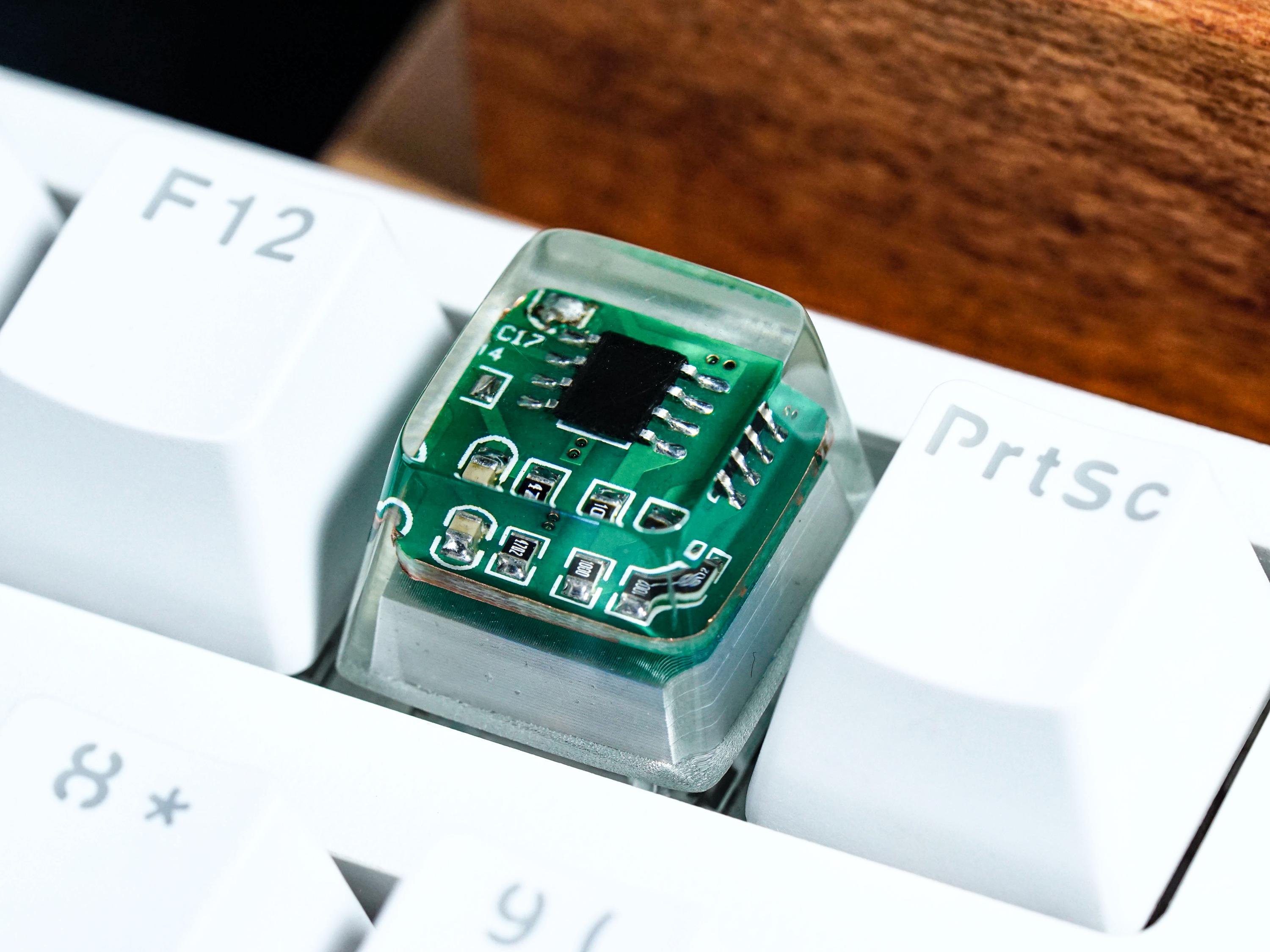 Eco-friendly Artisan Keycap Combo, Recycled Circuit Board Resin for MX ...