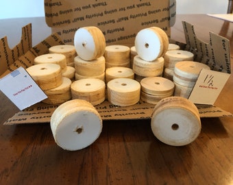 Wooden wheels | Etsy
