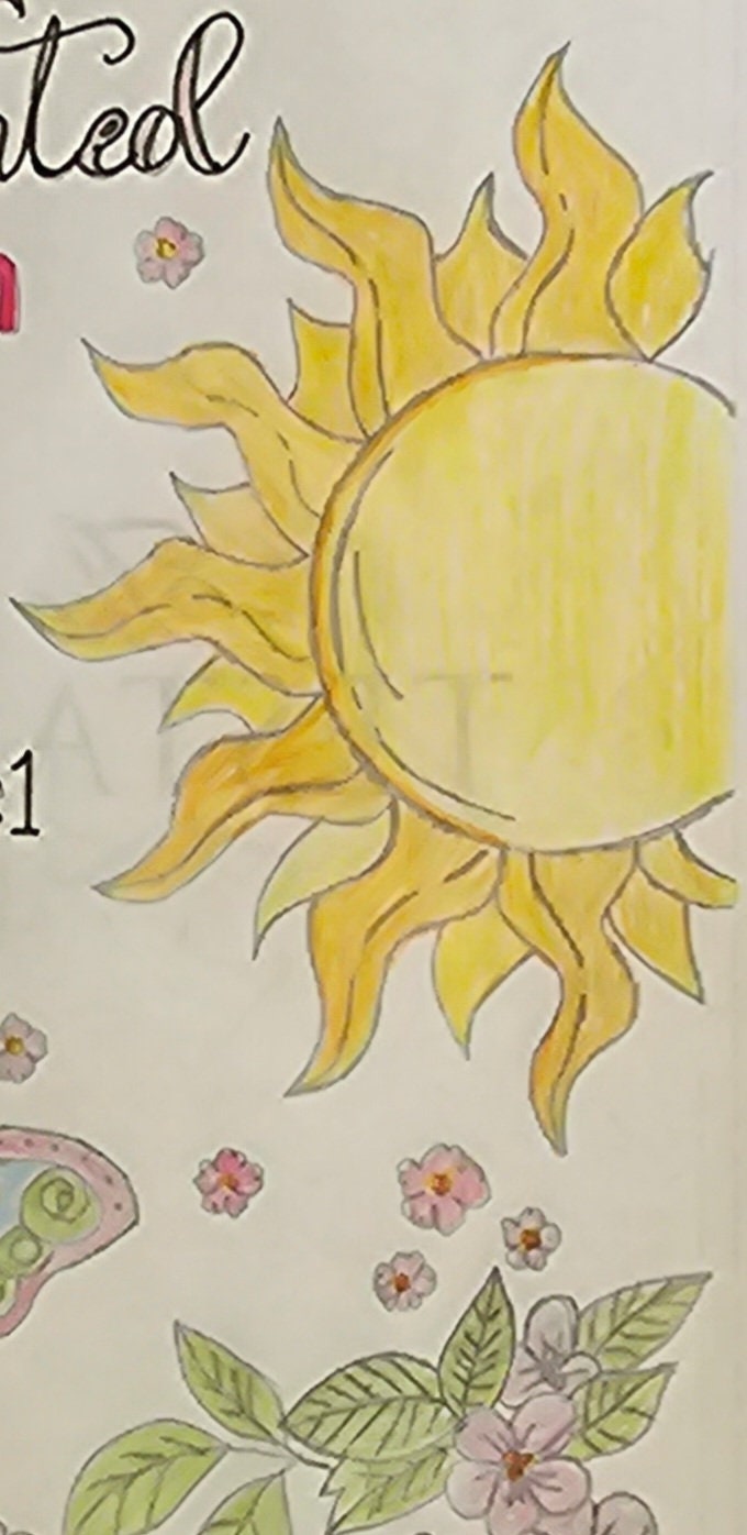 Bible Journaling Template - in the Beginning God Created the Heaven and ...