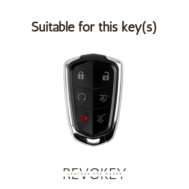 Car Key Cover for Cadillac, Car Key Case, Car Key Fob, Key Fob, With ...