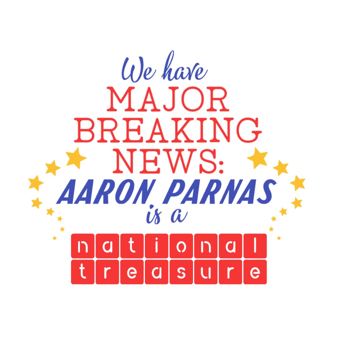 Aaron Parnas Breaking News Shirt | Funny Political T-shirt | Pro ...
