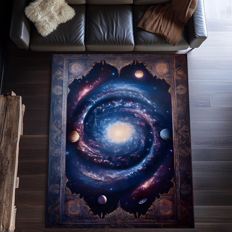 Space Universe Rugs - Etsy