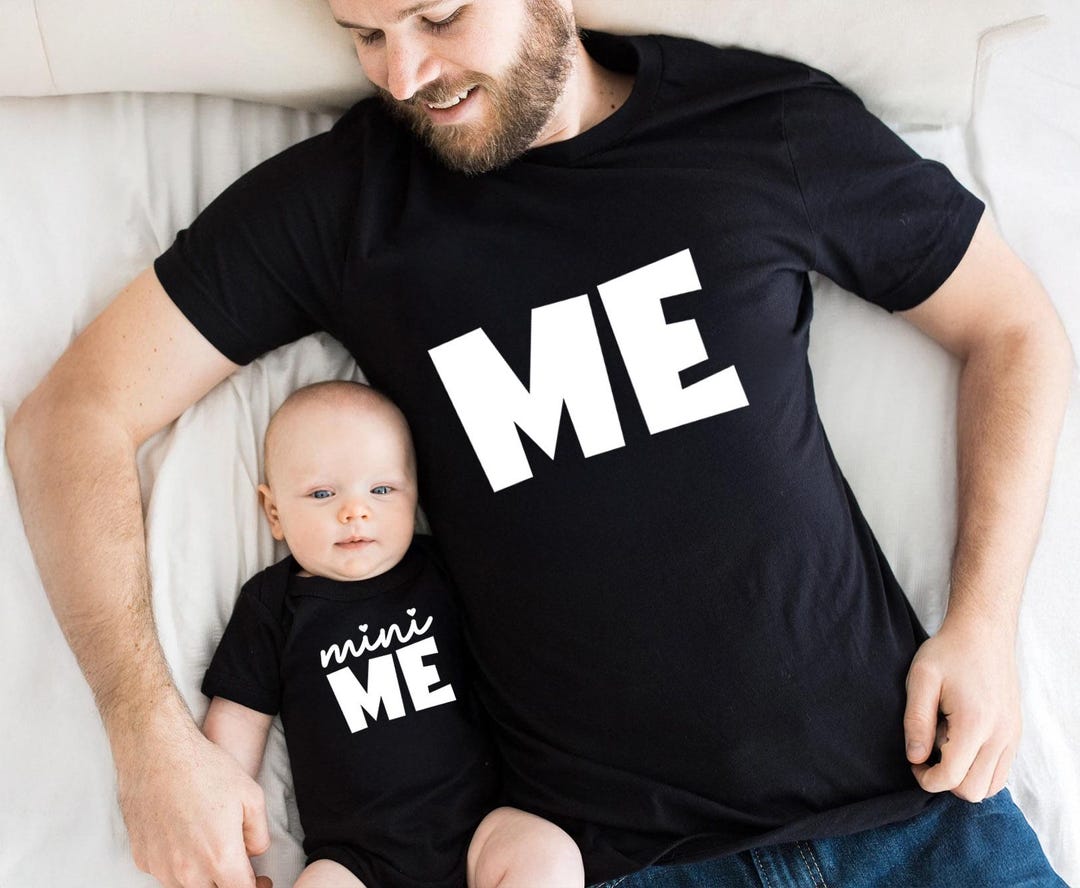 Me and Mini Me Matching Shirts, Cute Family Outfit, Parent-child ...