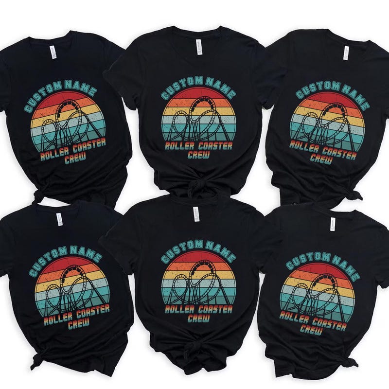 Roller Coaster Shirt - Etsy