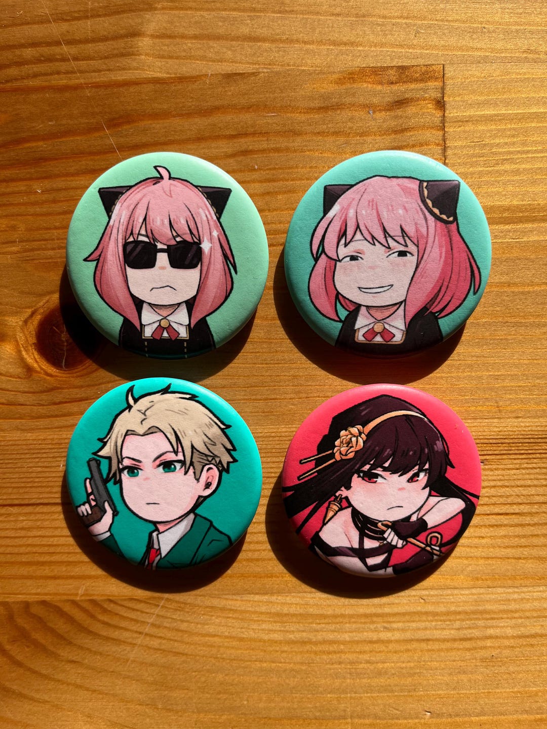 Spy X Family Buttons - Etsy