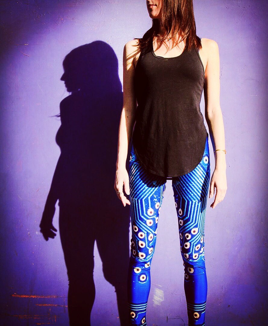 Circuit Board Leggings ~ Cyberpunk ~ Aerialist ~ STEM ~ Computer ...
