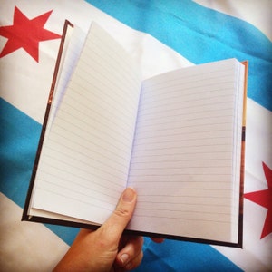 Hardcover Blank Book ~ Chicago Skyline ~ Notebook ~ Lake Michigan ...