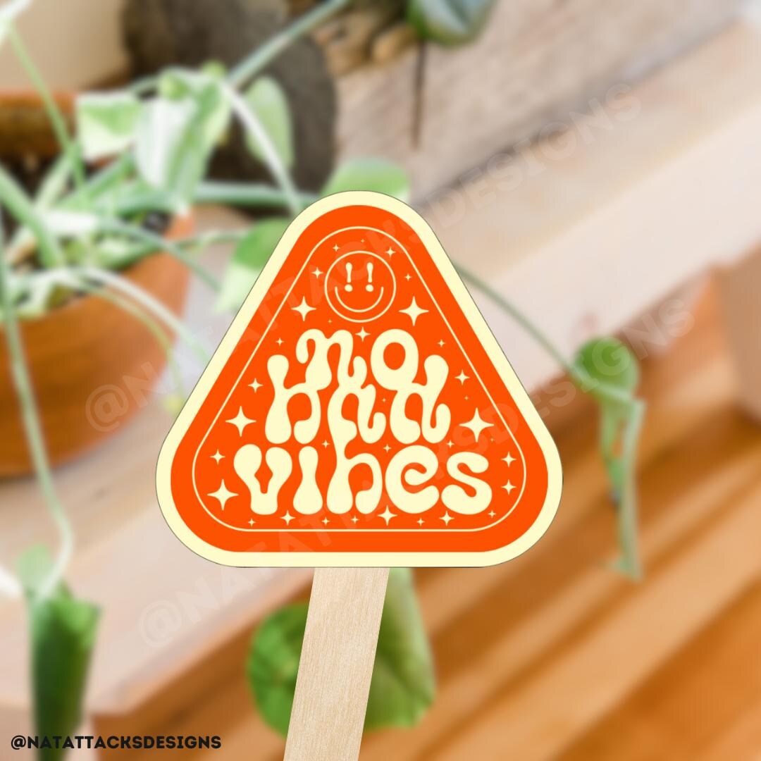 No Bad Vibes Sticker Waterproof Sticker, Inspiring Stickers ...