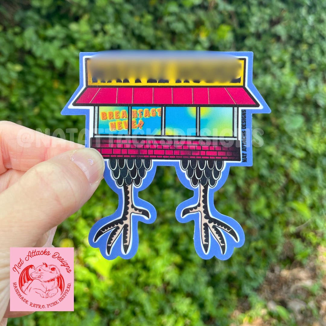 Baba Yaga Sticker - Etsy