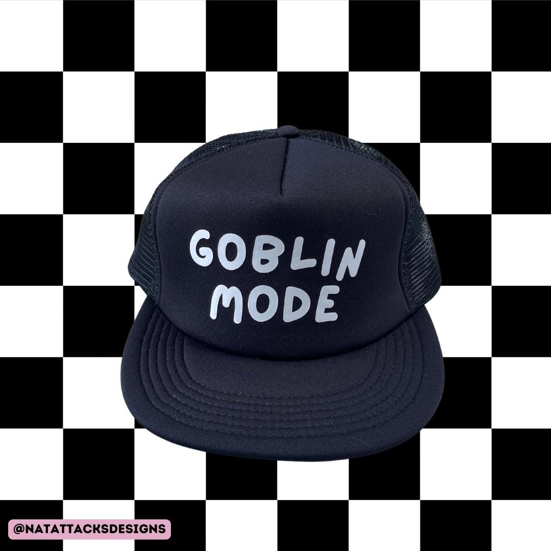 Goblin Mode Trucker Hat Dnd Gifts Trucker Hats Dad Hats Trending Hats ...