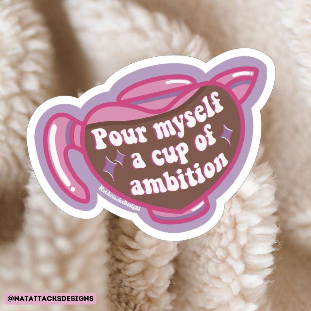 Cup of Ambition Sticker Dolly Parton Sticker Dolly Parton Planner ...