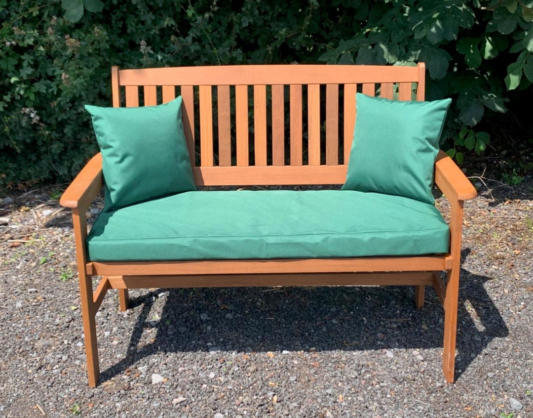 Pnh® Garden Bench Cushion WATER RESISTANT, 3ft 4ft 5ft With Colour ...