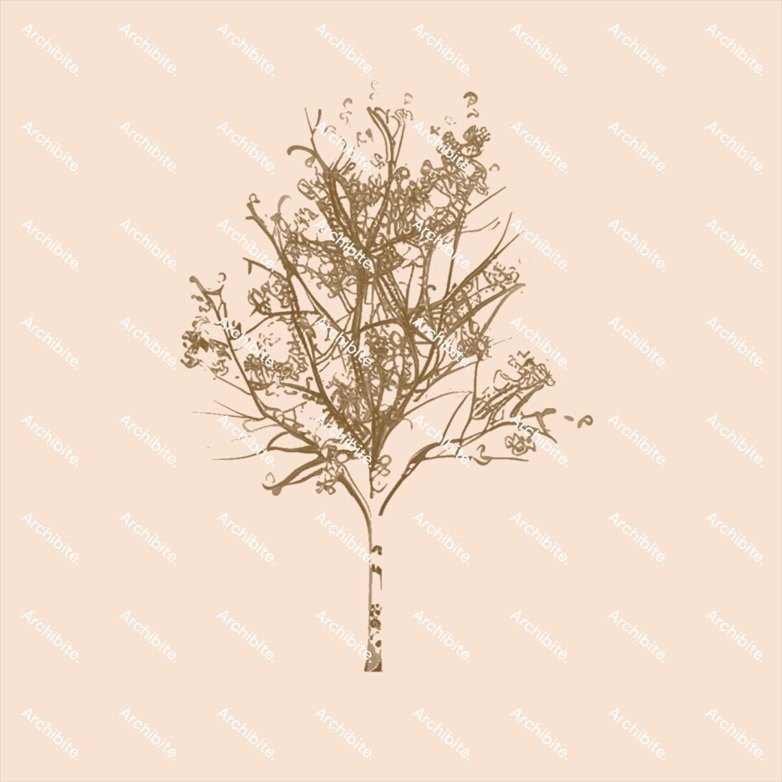 Photoshop Brushes - Autumn Trees Elevation - Etsy