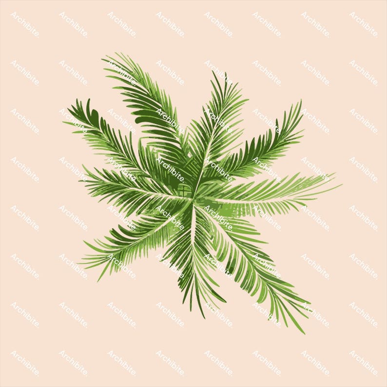 Vector Cutouts - Palm Trees Plan - Etsy