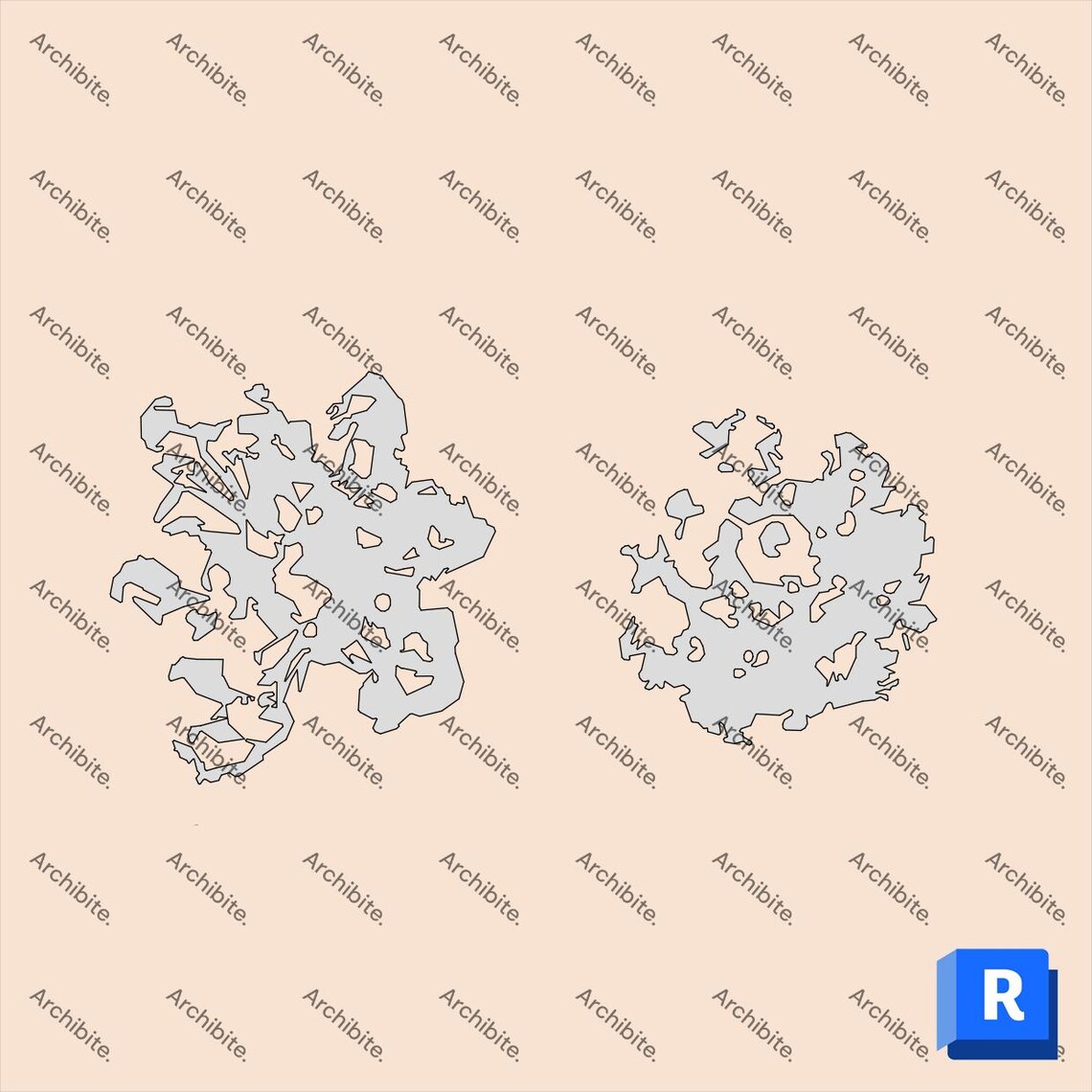 Revit Detail Item - Summer Trees Plan - Etsy