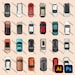 Vector Top View SUV Cars - Etsy