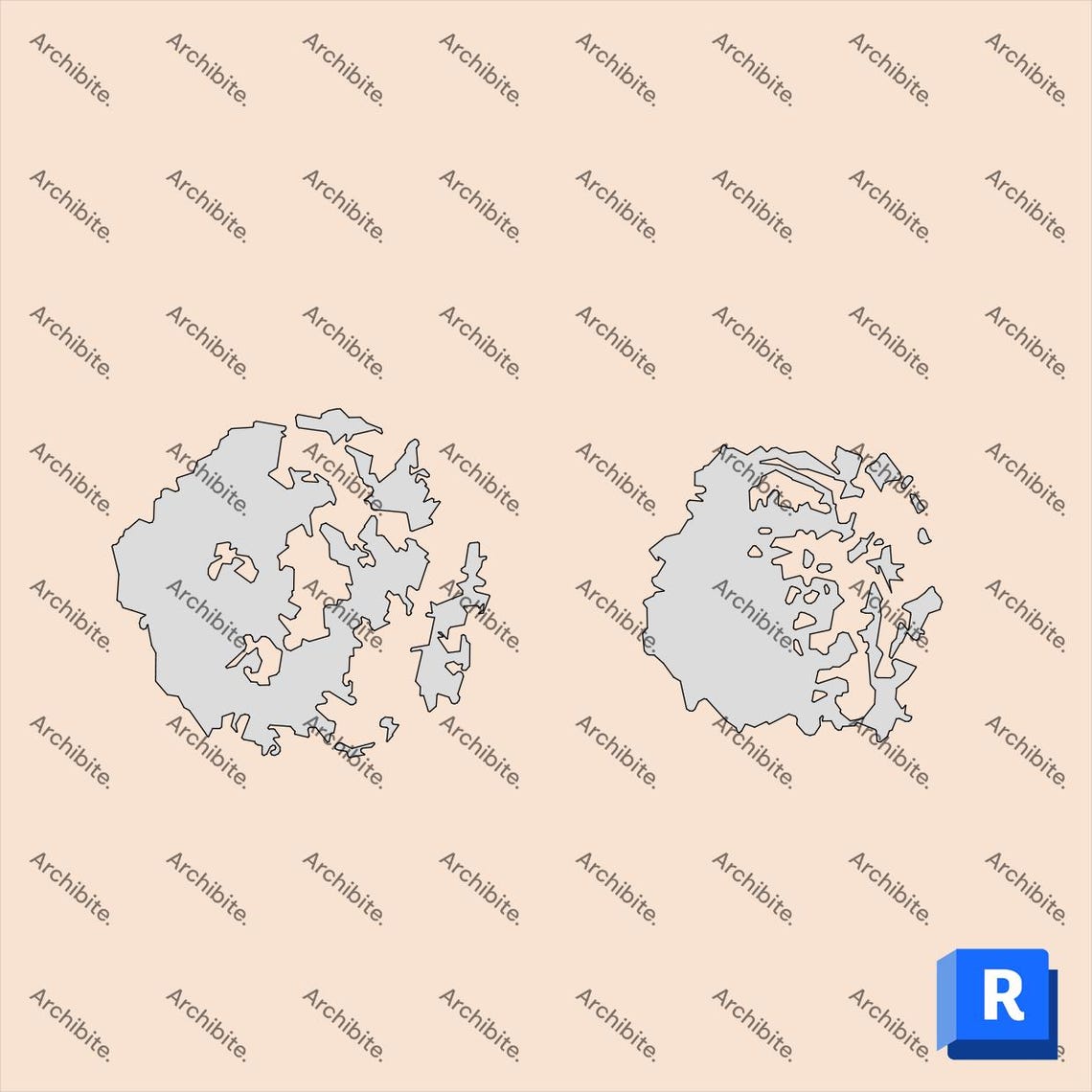 Revit Detail Item - Summer Trees Plan - Etsy