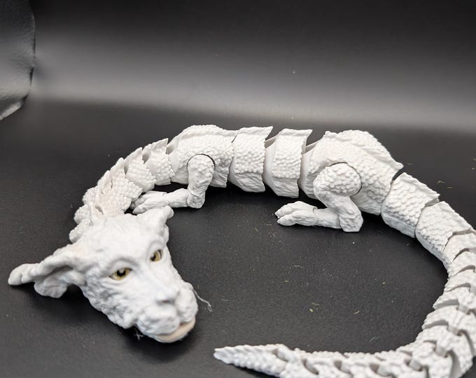 Falkor Dragon Fidget Toy Articulated Dragon Never Ending Story Etsy 4314