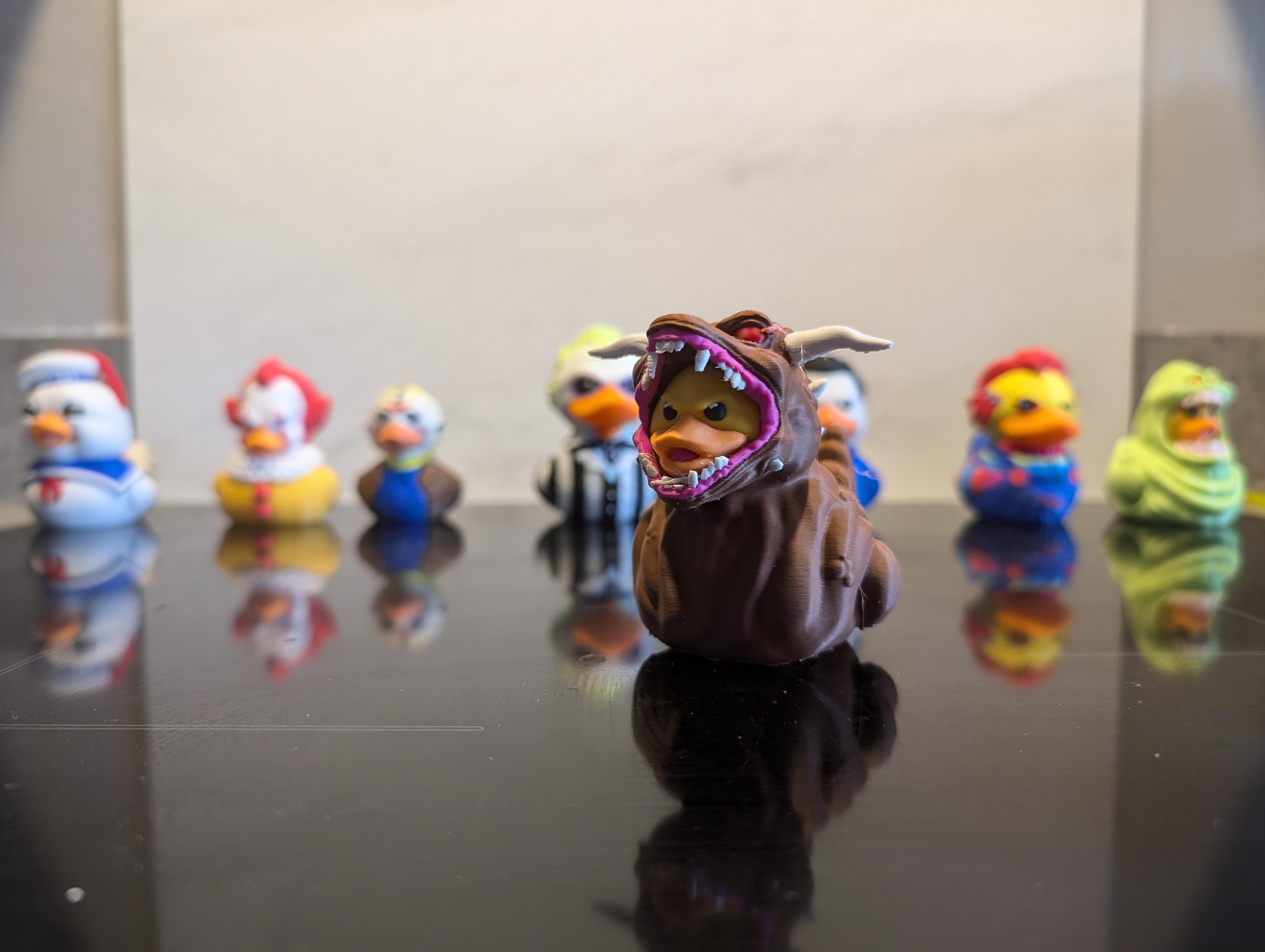 3D Printed Horror & Pop Culture Rubber Duck Figurines - Etsy