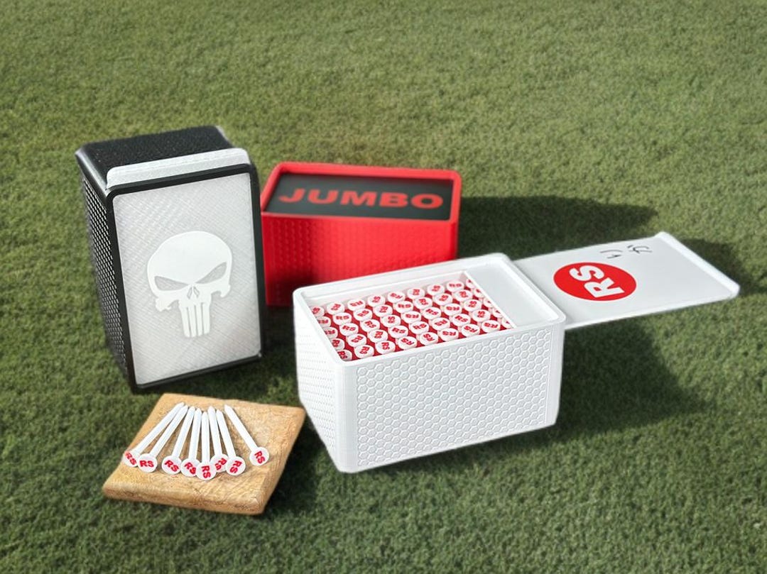 Customized Golf Tee Box Gift Set With Monogram - Personalized Gift for ...